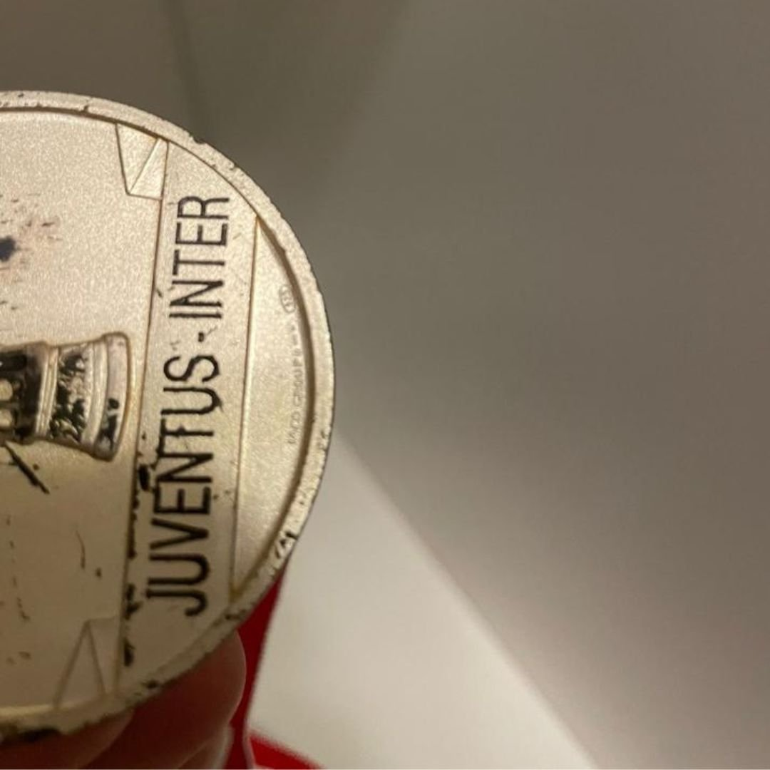Italian Super Cup Medal Juventus Italian Super Cup Medal Juventus