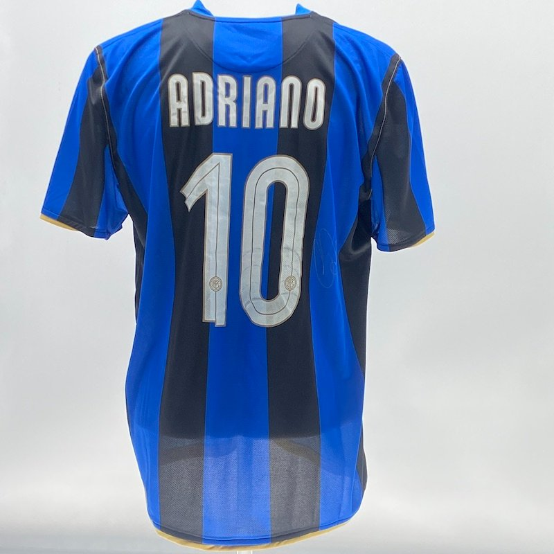 Adriano Inter store shirt - Signed Adriano Inter store shirt - Signed