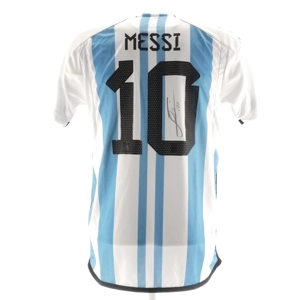 Messi Argentina store shirt - Signed with COA